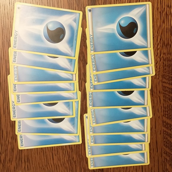 Pokemon | Toys | Pokemon Water Energy Cards | Poshmark